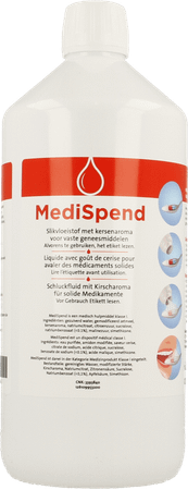 Medispend Sliksiroop Cherry 1l - Fagron | Medibib